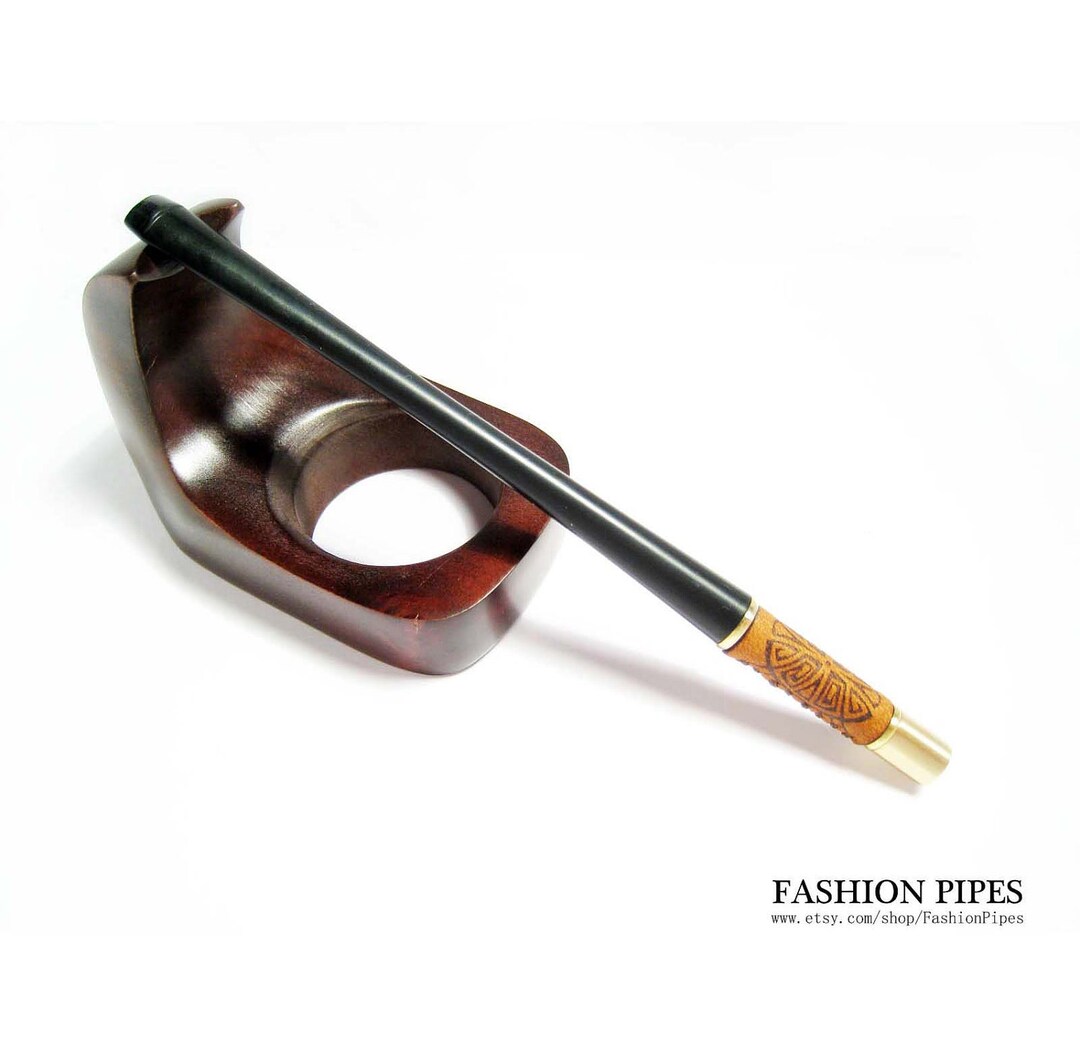 Vintage Slim Cigarette Holder Women's Leather Cigarette Holder marilyn ...