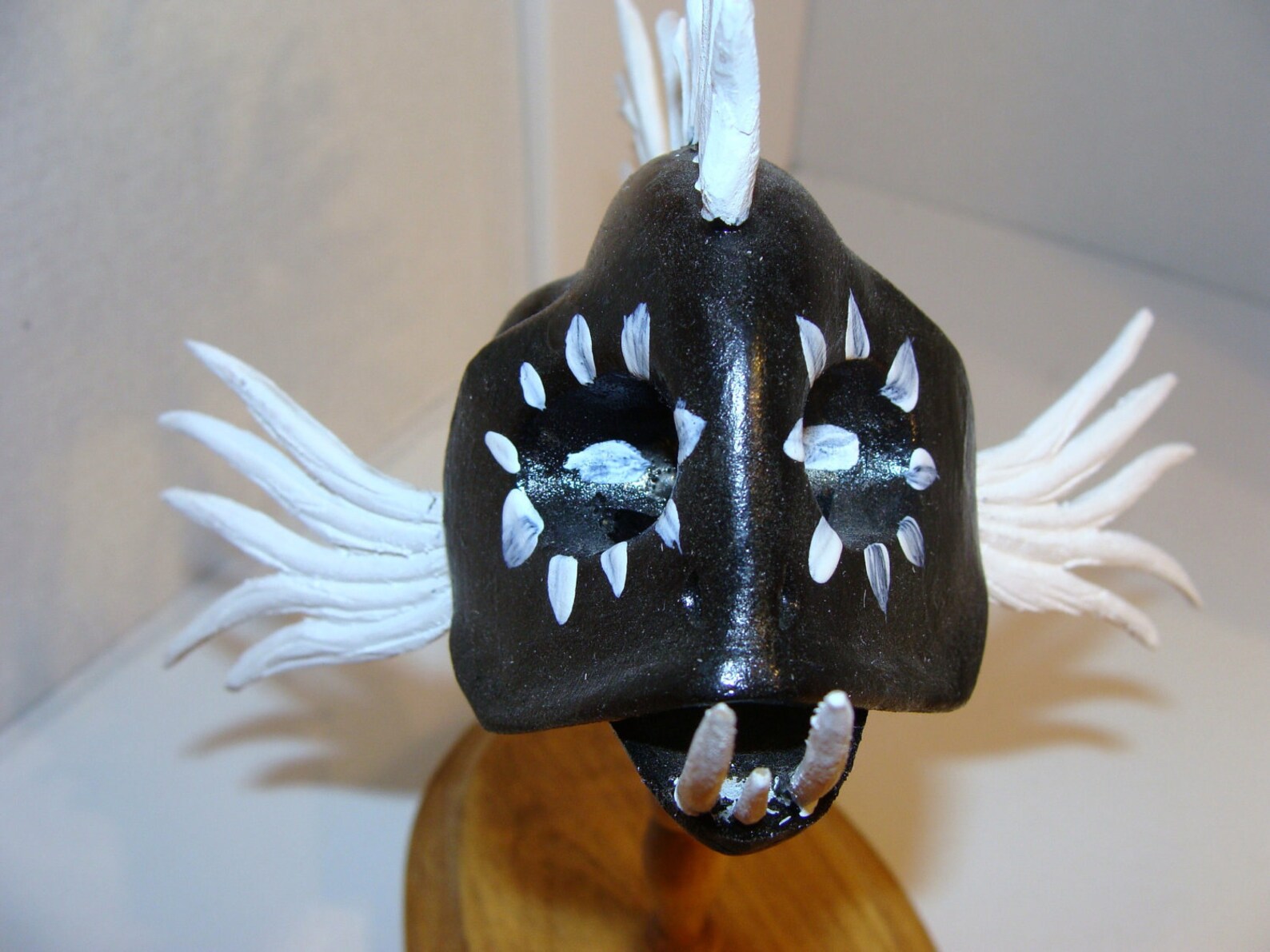 Hand Carved Punk Fish. - Etsy