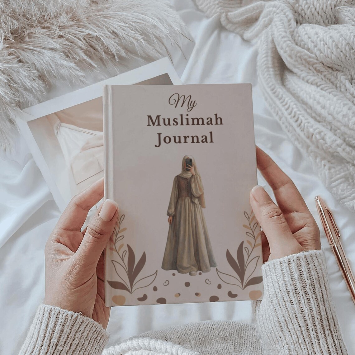 Personalized Muslimah Journal Custom Name Islamic Notebook Ramadan Gift ...
