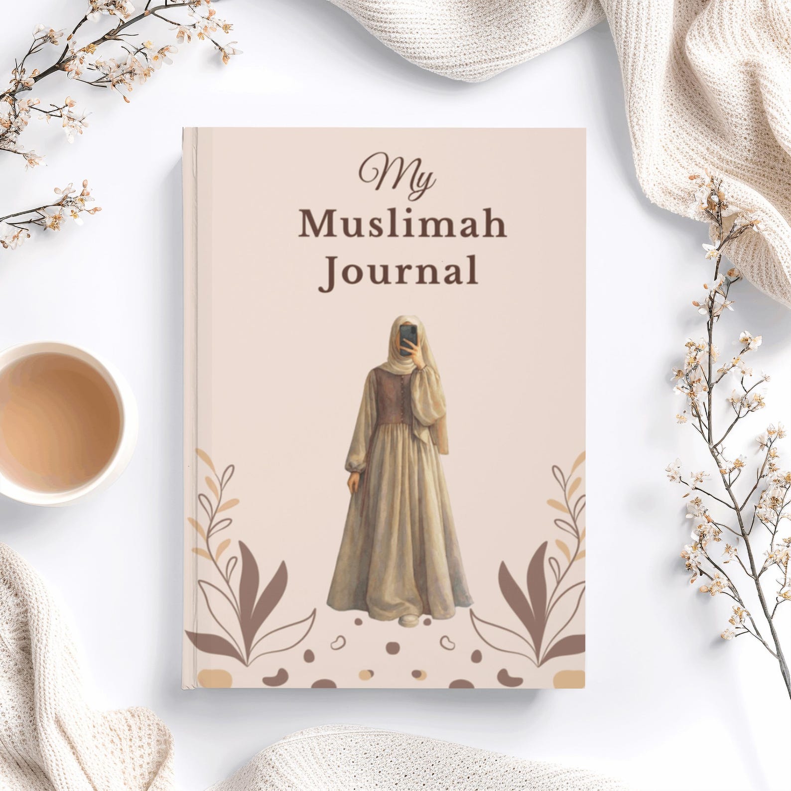 Personalized Muslimah Journal Custom Name Islamic Notebook Ramadan Gift ...