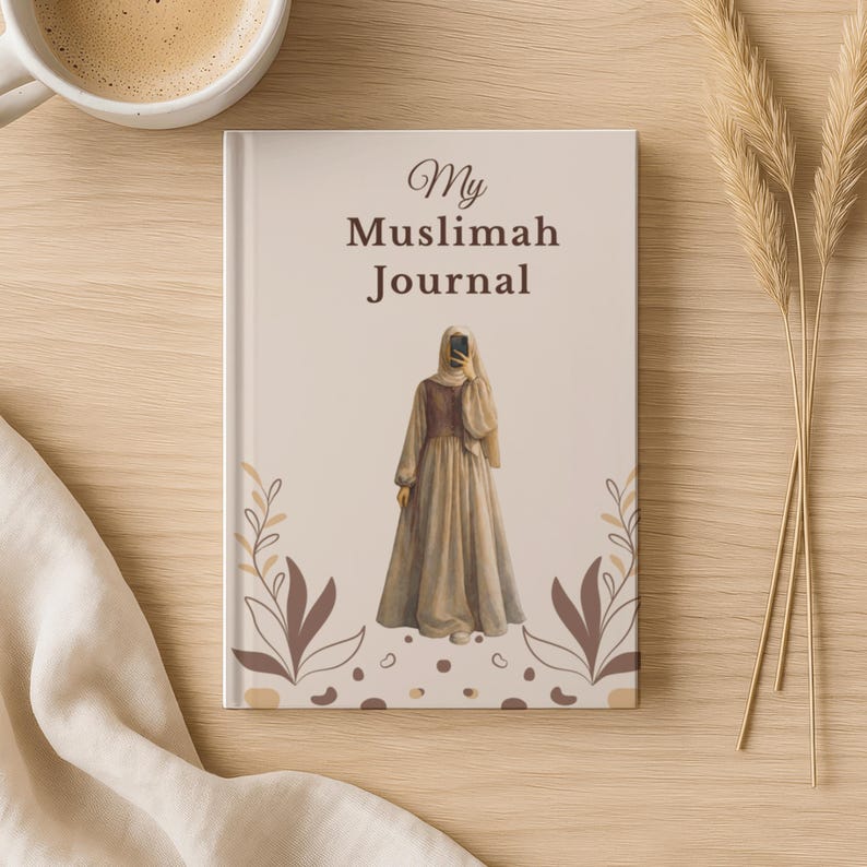 Personalized Muslimah Journal Custom Name Islamic Notebook Ramadan Gift ...