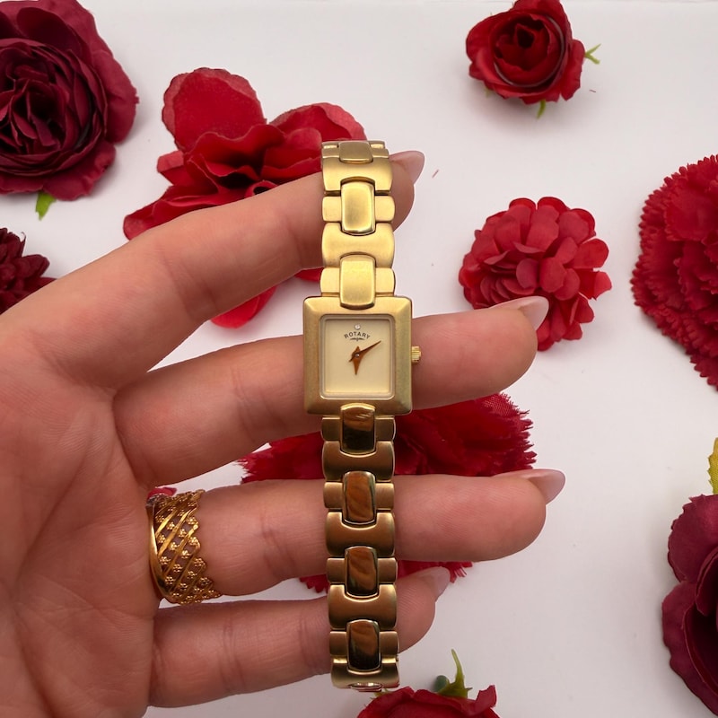 Rotary Womens Gold Watch - Etsy