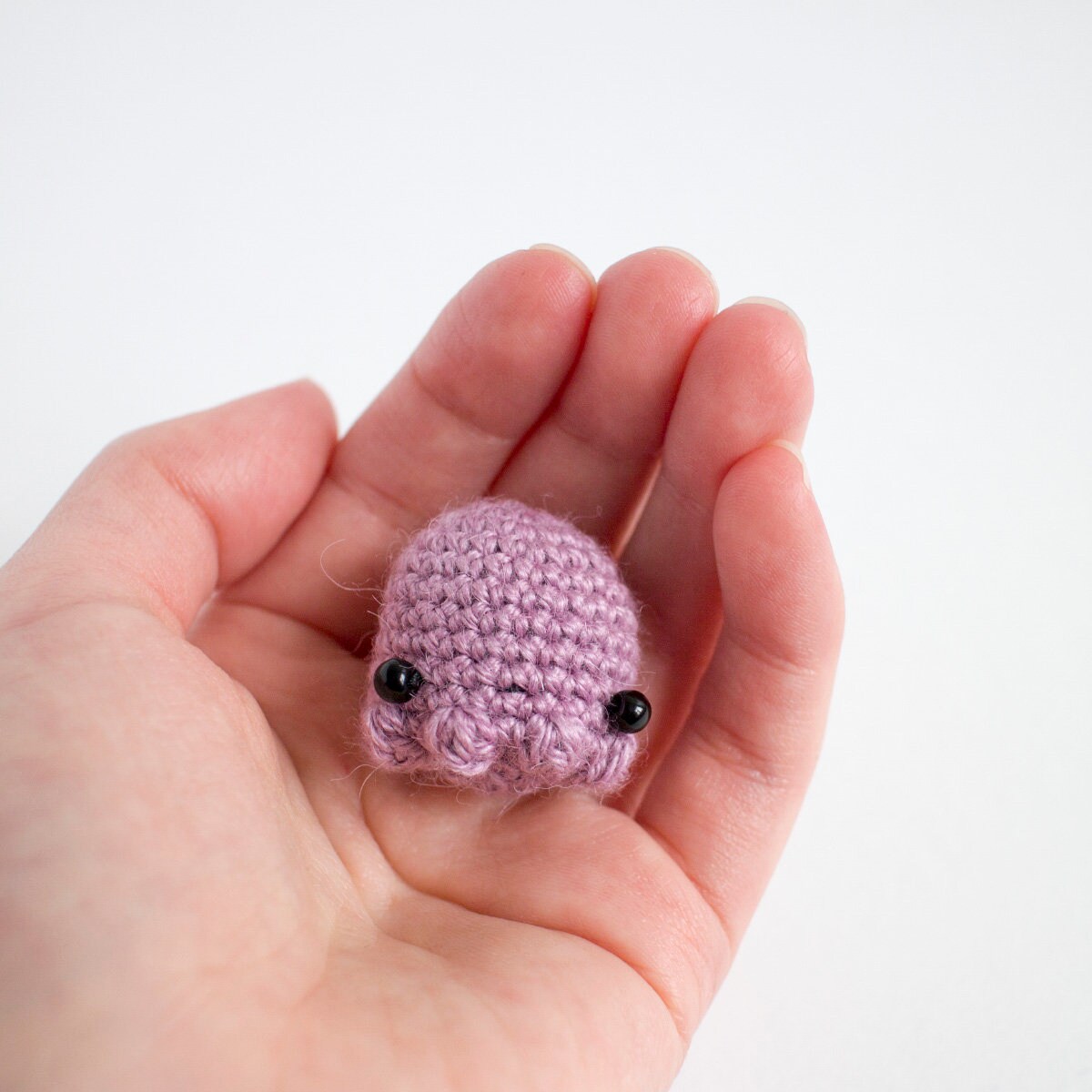 purple octopus amigurumi - mini octopus plush
