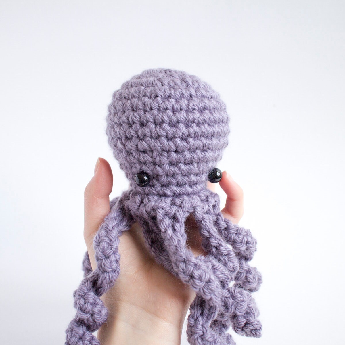 giant octopus plush - crochet amigurumi animal