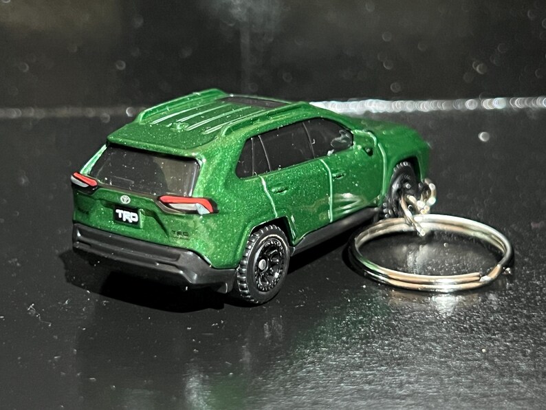 Toyota RAV4 TRD Pro Keychain Diecast Car 1:64 Scale Key Ring 4x4 Off ...