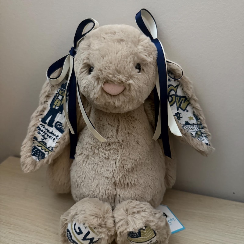 Graduation Jellycat Bunny - Etsy