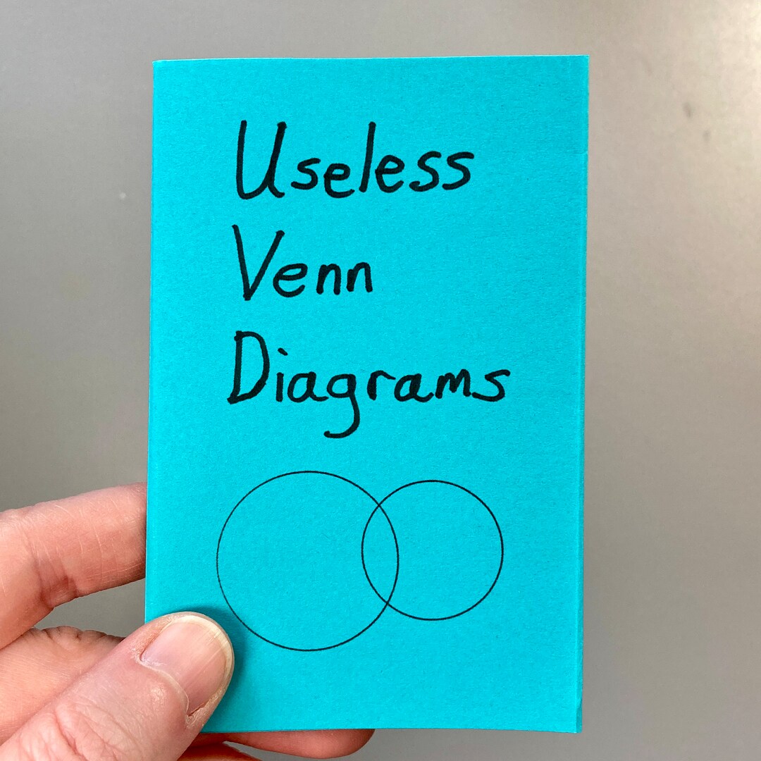 Useless Venn Diagrams Mini Zine - Etsy