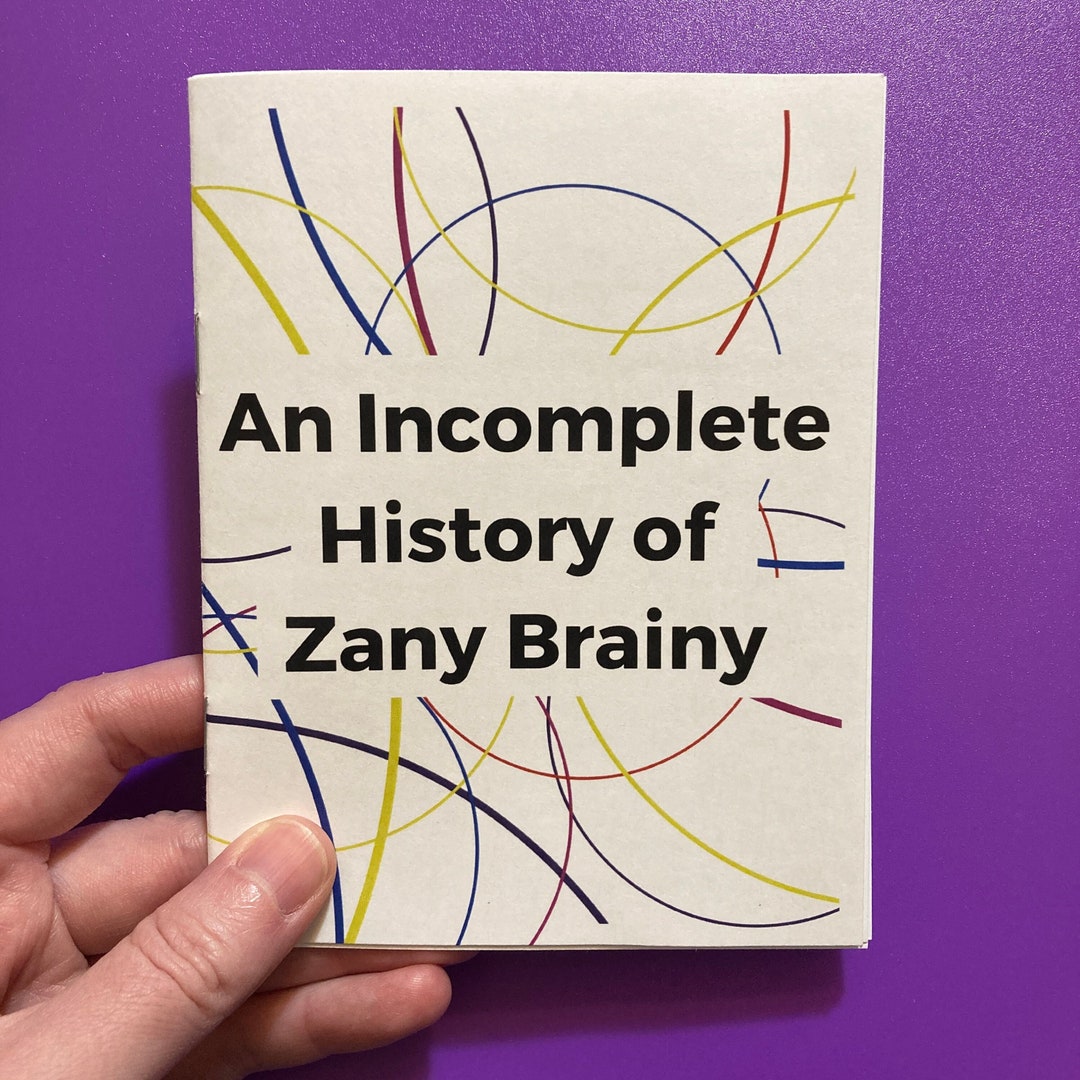 An Incomplete History of Zany Brainy Zine - Etsy