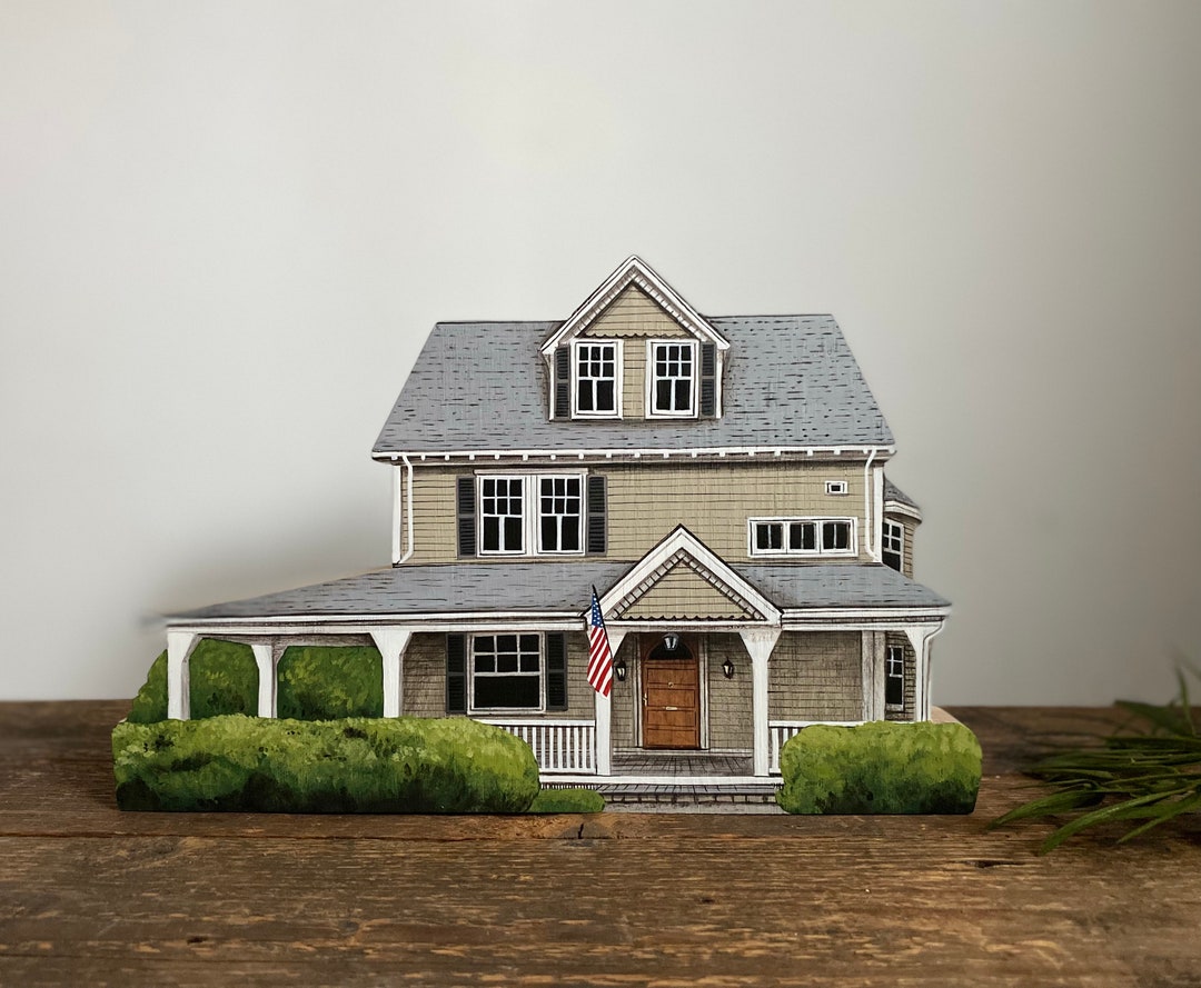 Wooden Custom Model House, Miniature Building, Architecture in Scale ...