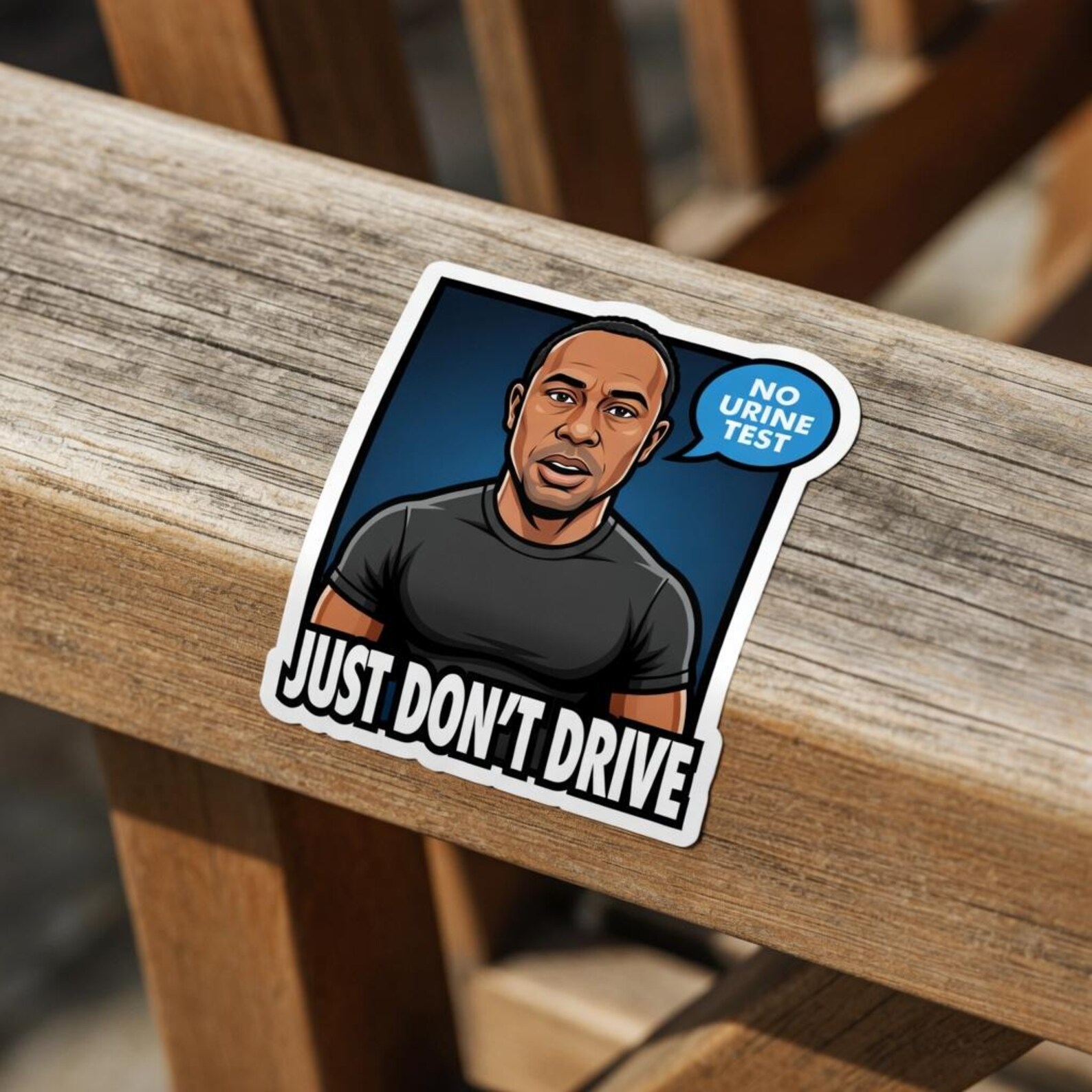 Tiger Woods Mugshot Funny Sticker 2026, Tiger Woods Just Don't Drive ...