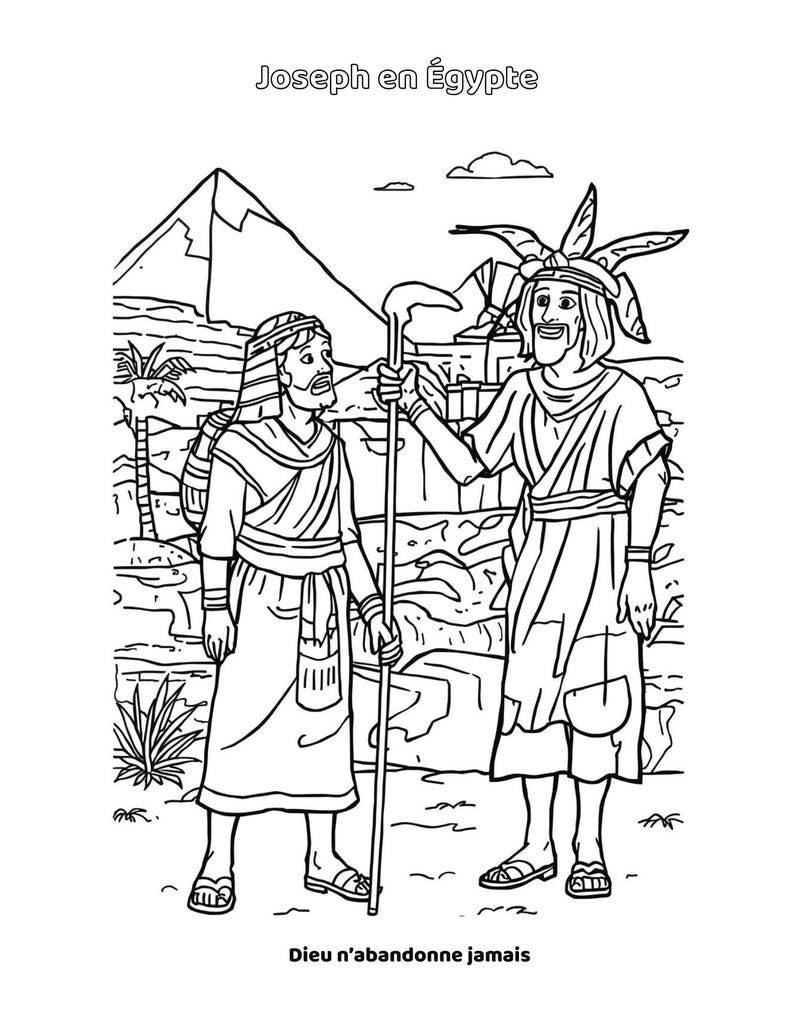 Children's Bible Story Coloring Book - Christian Education (PDF Pattern ...