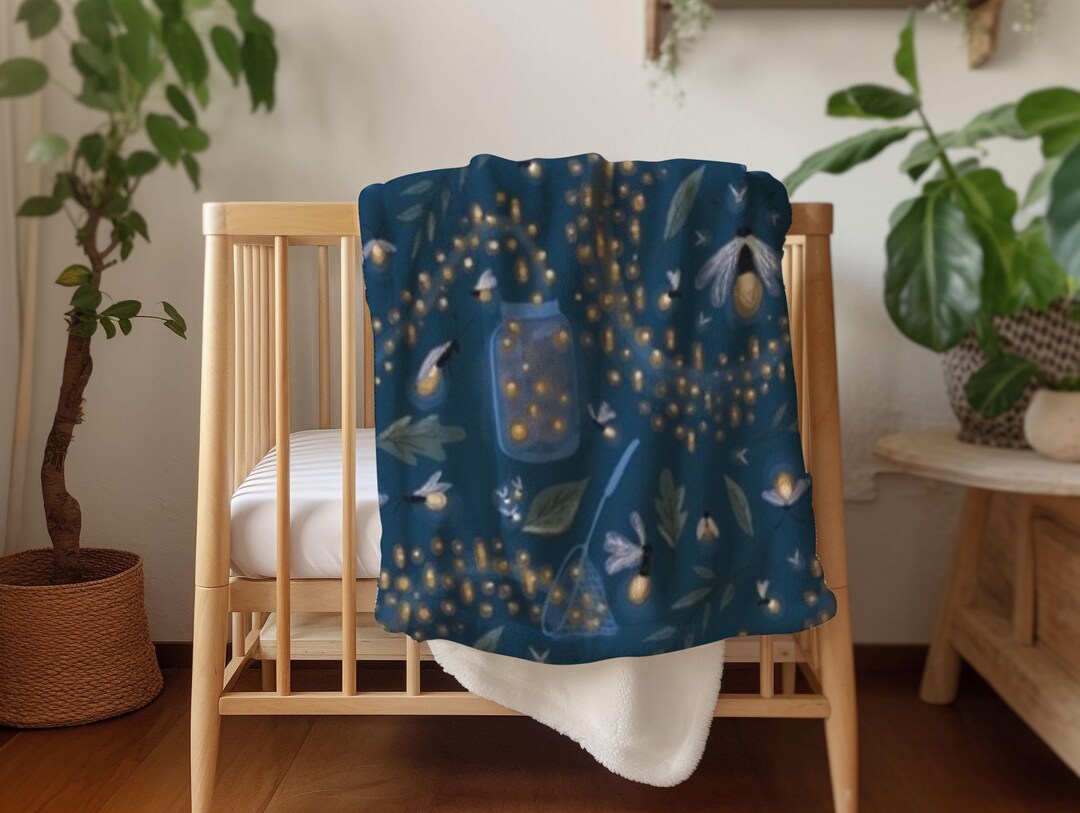 Catching Firefly Blanket Personalized Minky Blanket Lovey Lightening ...