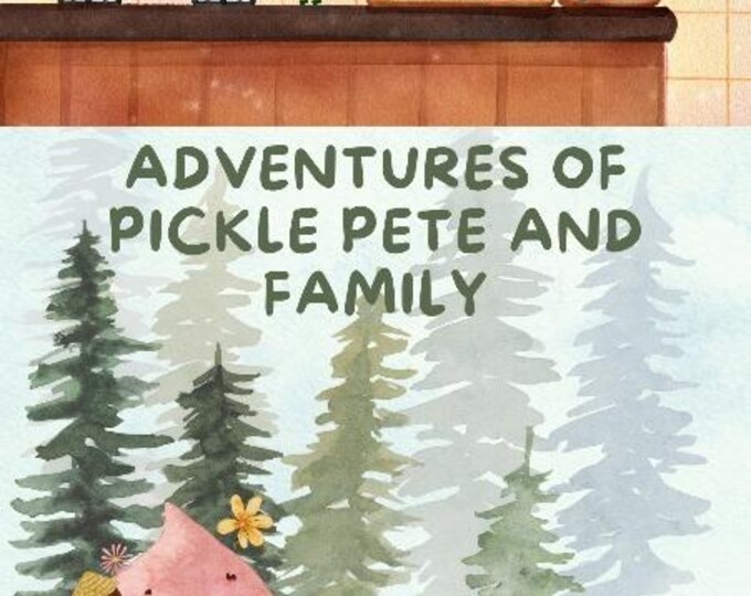 Children’s Book, Pickle Pickle Pickle Juice, Patty Wolcott 1975, Blair ...