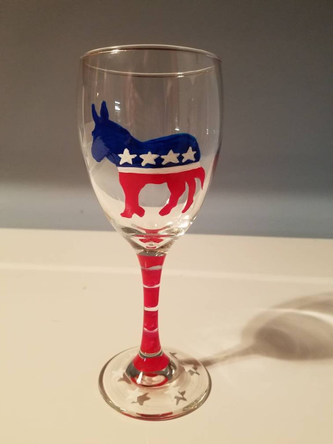 Democrat Mug, Democrat, Donkey, Jackass, Political Symbol, Hand Painted ...