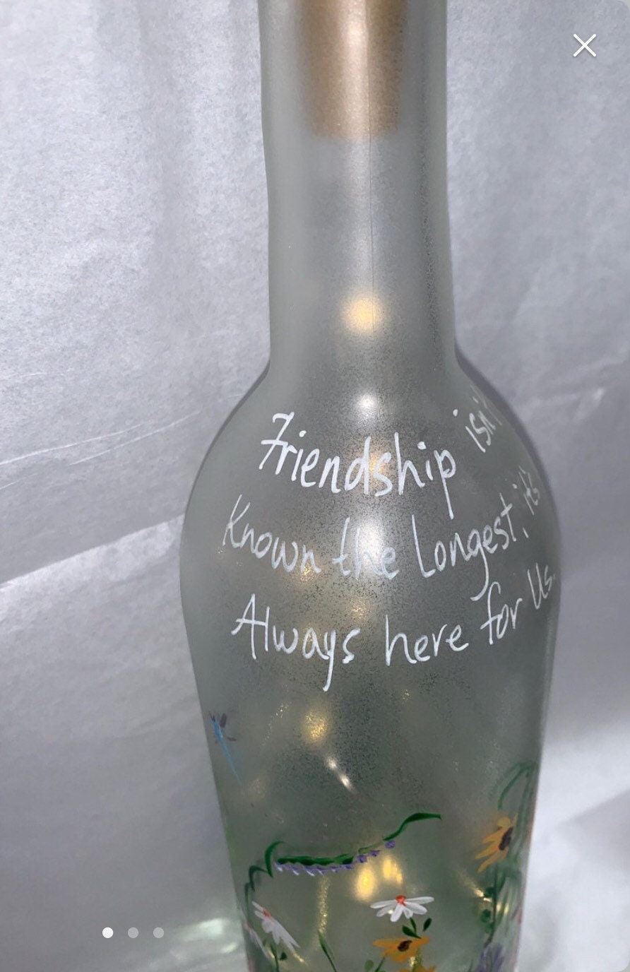 Friendship Light up Bottle - Etsy