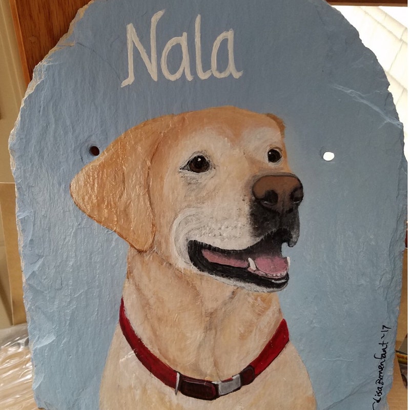 Paintings on Slate - Etsy