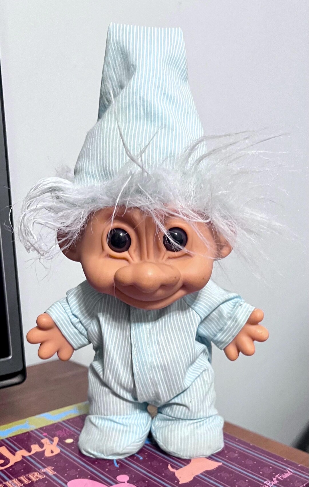 Vintage Russ Sleepy Troll Doll in Pajamas 8” Tall - Etsy