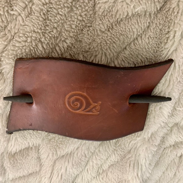 Leather Ponytail - Etsy