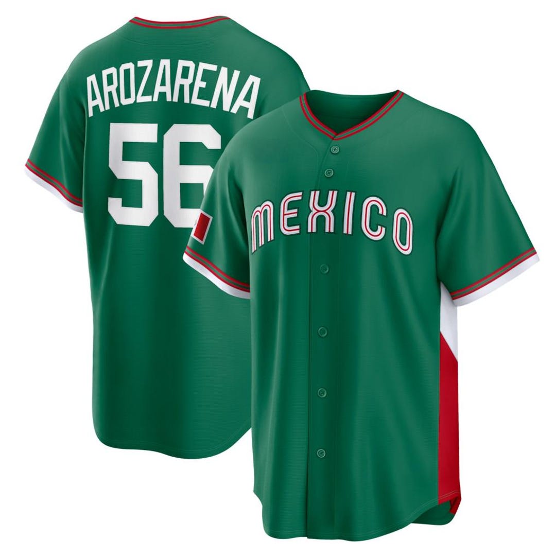 Custom Randy Arozarena Mexico Baseball Jersey - Stitched Classic Shirt ...
