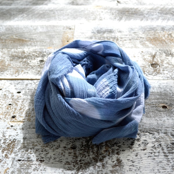 Denim Scarf - Etsy