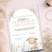 Christian Baby Shower Invitation | Blessings Theme, Editable Canva ...