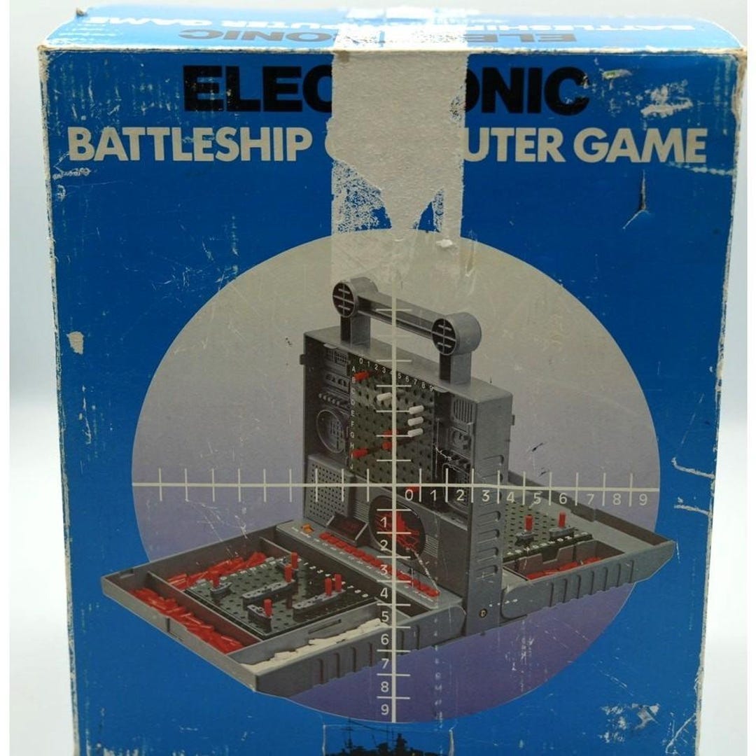 Vintage Electronic Battleship Computer Game | Powers On, As-is ...