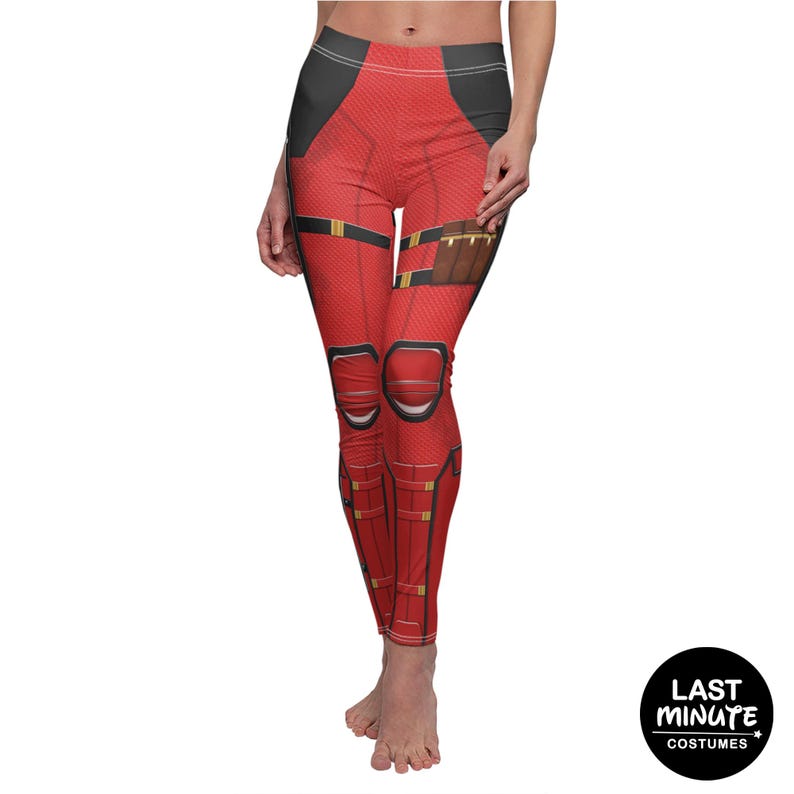 Deadpool Leggings, Deadpool and Wolverine Charater Costume, Mutant ...