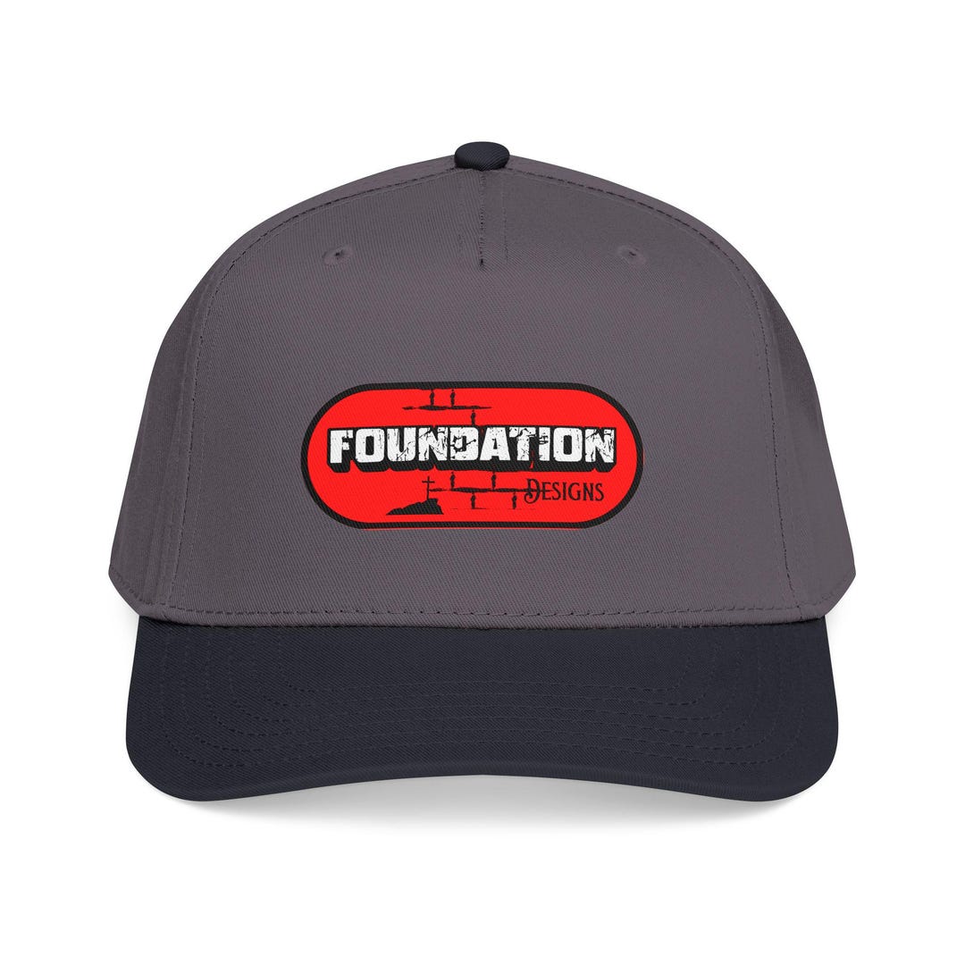 Foundation Gear- Mid Profile Baseball Cap | Christian Faith Hat - Etsy