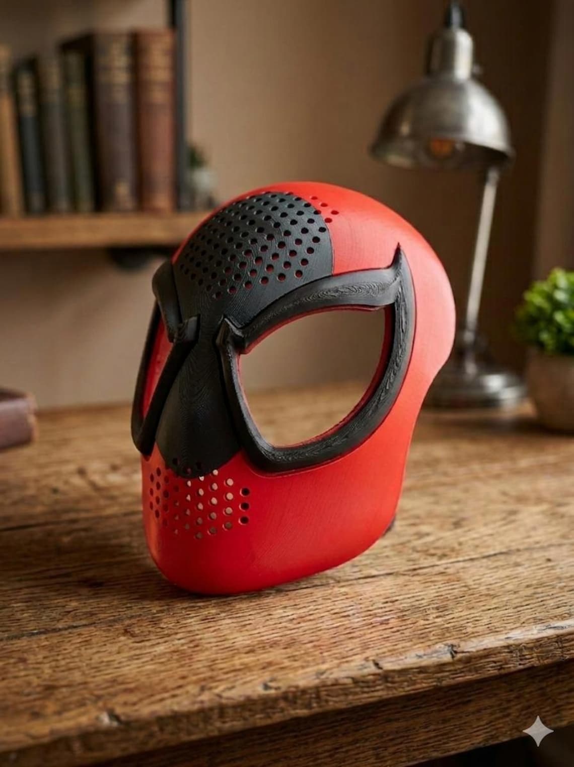 3D Printed Spider-man Face Shell With Breathable Air Holes | Cosplay ...