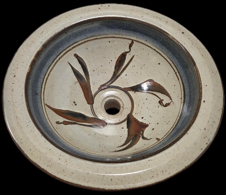 Eric Norstad Mid-century Studio Pottery Bathroom Sink White | Hand ...