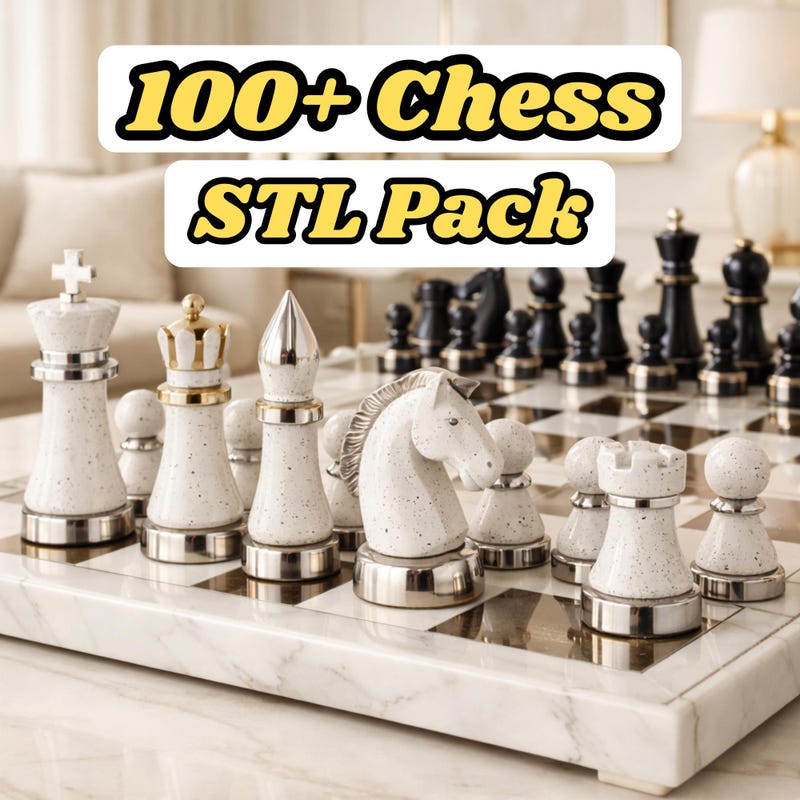 Resin Chess Set - Etsy