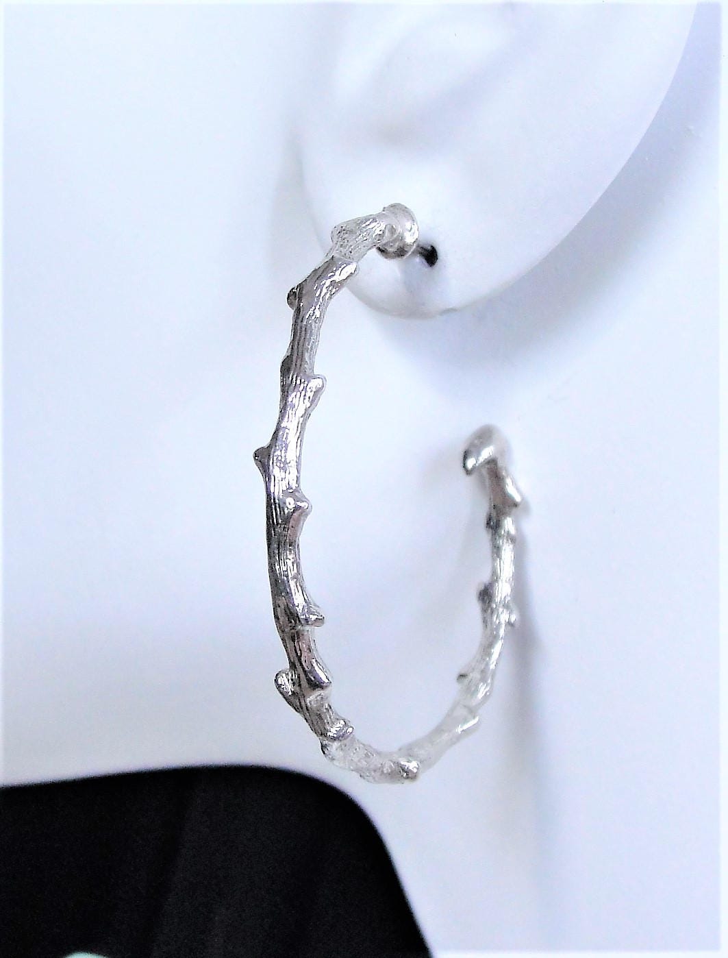 Hoop Earrings Gothic Jewelry EarringsGothic Earrings | Etsy