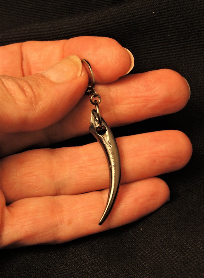 Gothic Jewelry Single Fang Earring Fang Drop Earring Hoop | Etsy