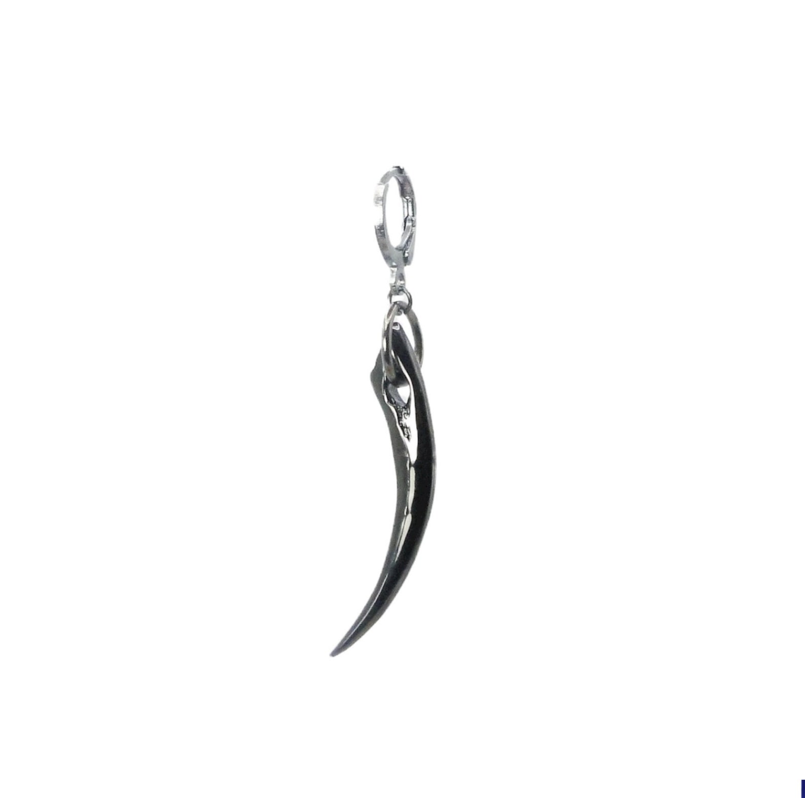 Gothic Jewelry Single Fang Earring Fang Drop Earring Hoop - Etsy
