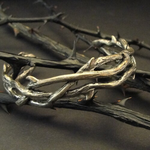 Thorn Bracelet Gothic Jewelry Cuff Bracelet Gothic | Etsy