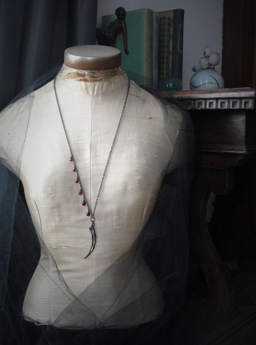 Vampire, Gothic, Vampire Fangs, Goth Jewelry, Twilight, Dark Jewelry ...