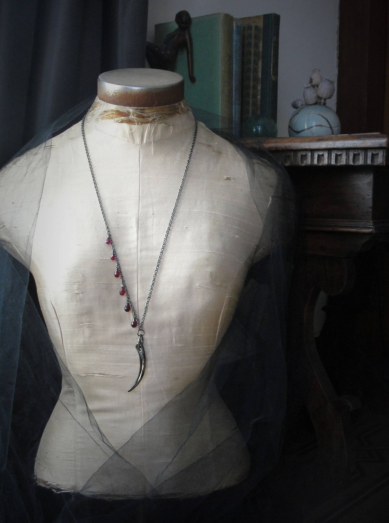 Vampire Gothic Vampire Fangs Goth Jewelry Twilight Dark - Etsy