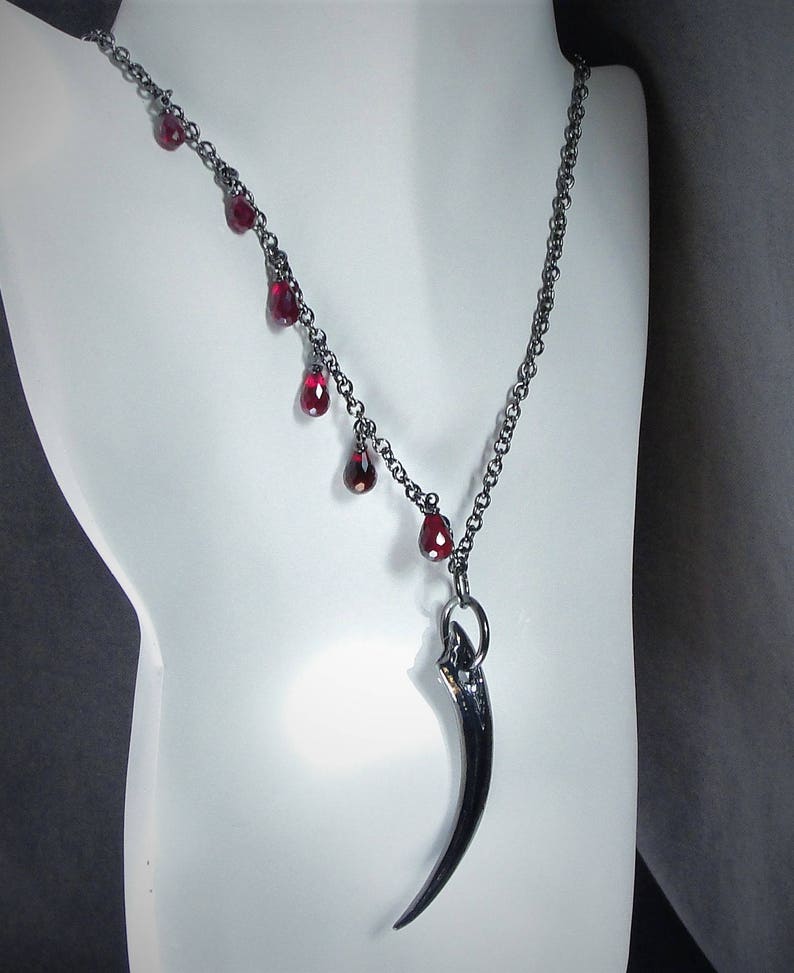 Vampire, Gothic, Vampire Fangs, Goth Jewelry, Twilight, Dark Jewelry ...