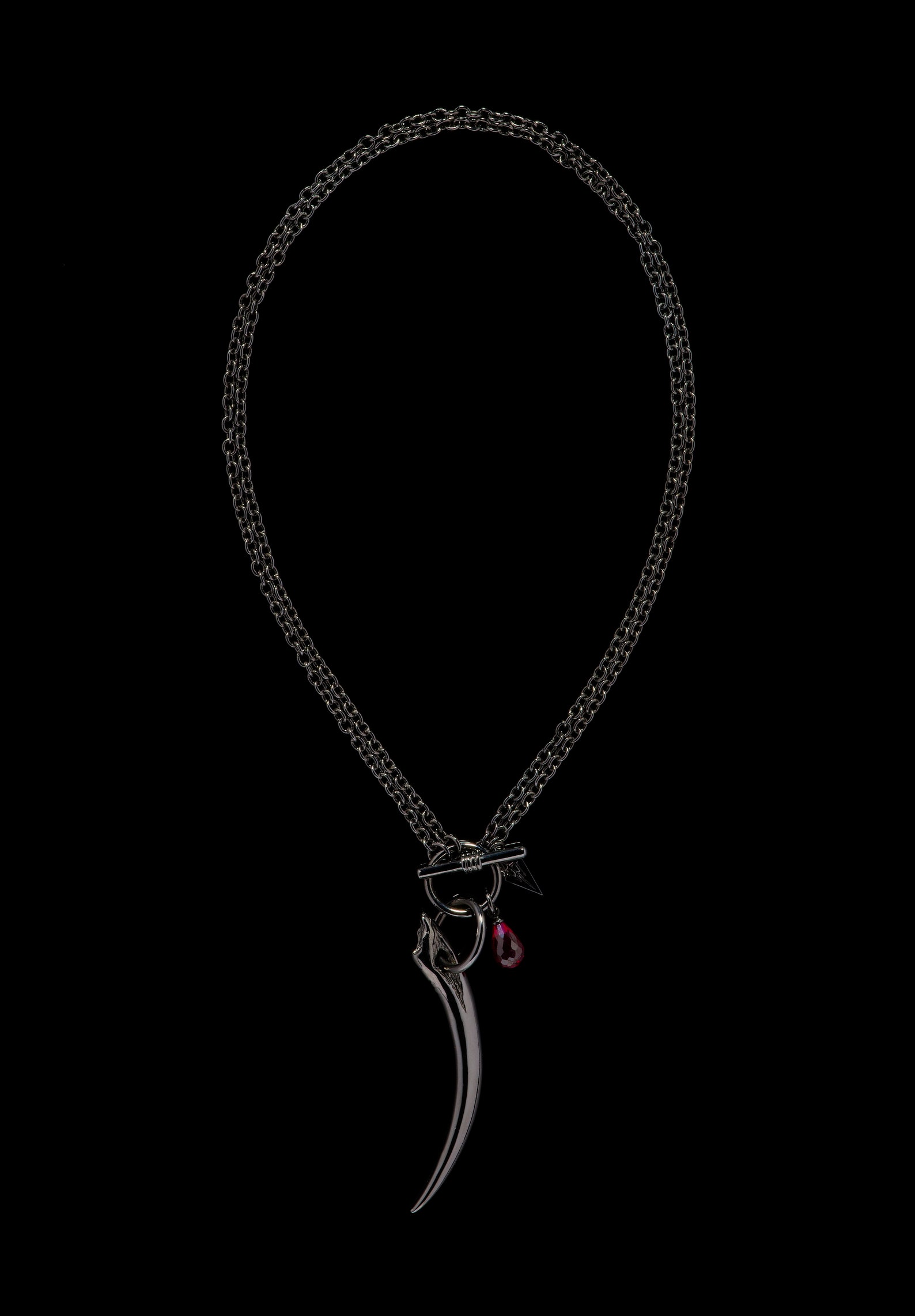 Vampire Jewelry, Men's Vampire Necklace, Vampire Fangs, Goth Necklace ...