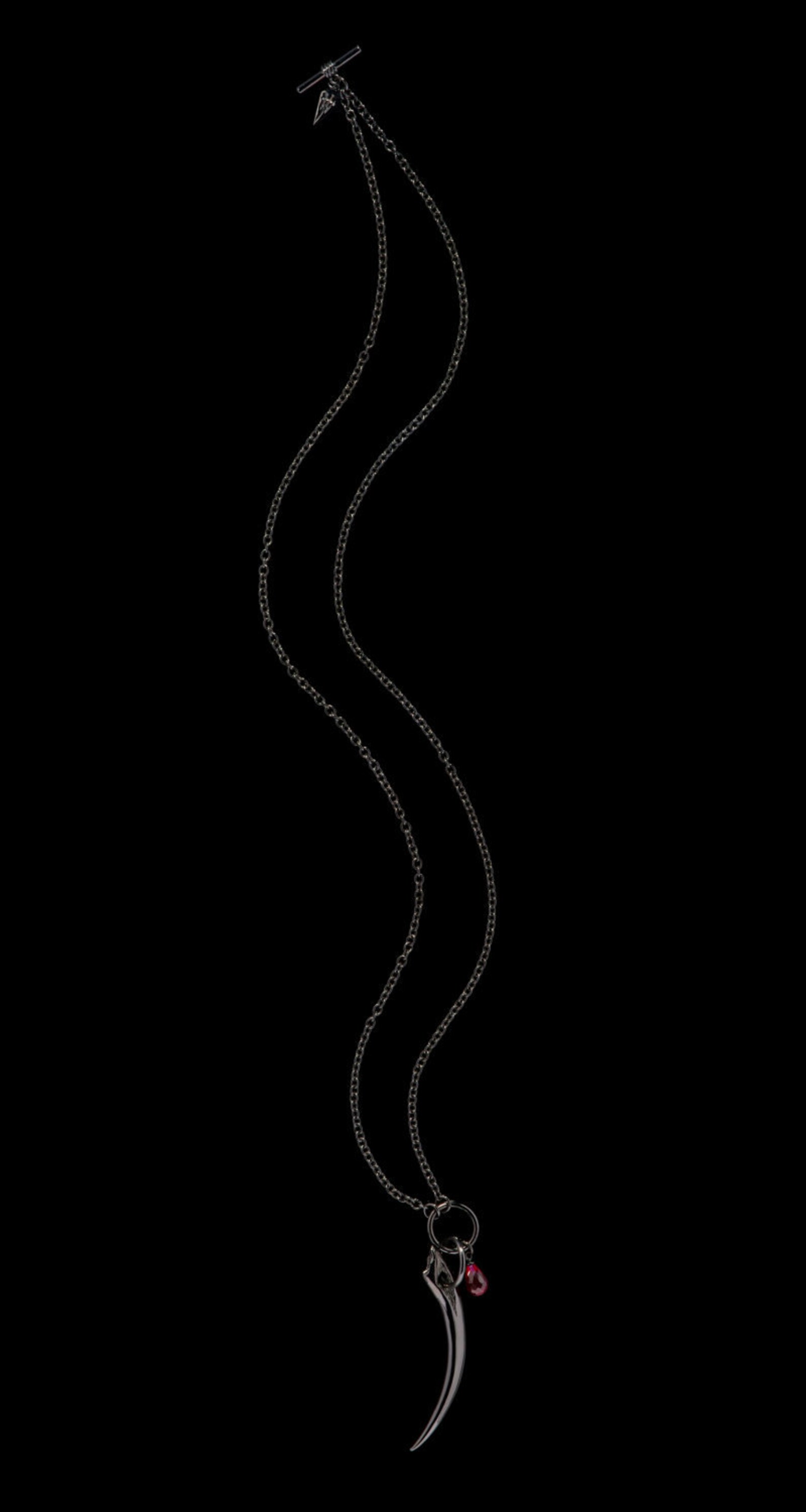 Fang Necklace Gothic Jewelry Vampire Vampire Fang Necklace | Etsy