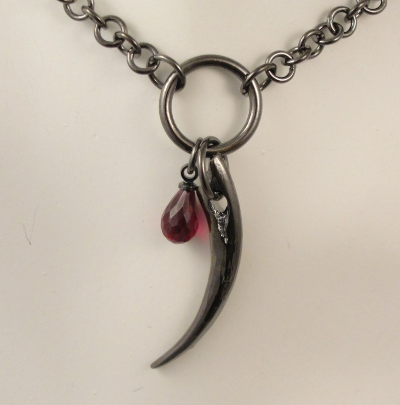 Vampire Choker Fang Choker Fang Jewelry Gothic Jewelry - Etsy