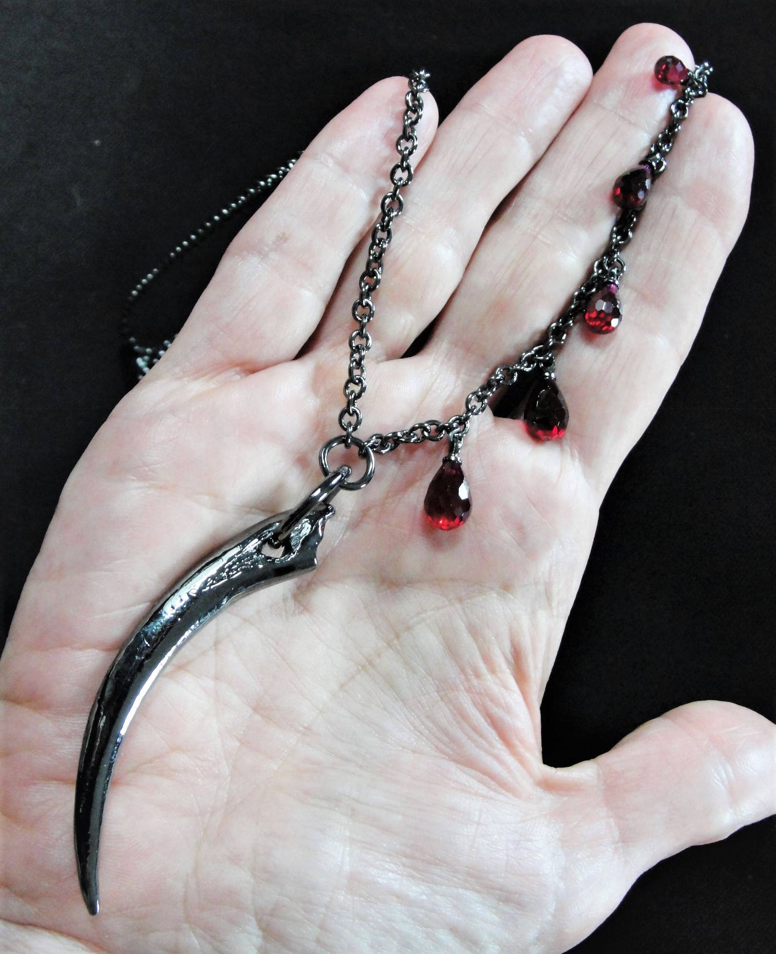 Vampire Gothic Vampire Fangs Goth Jewelry Twilight Dark - Etsy
