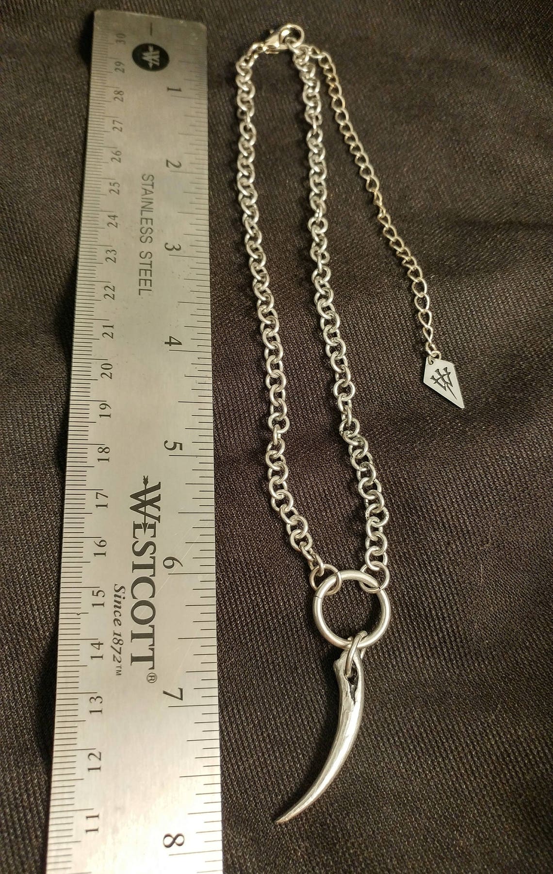 Vampire Choker Fang Choker Fang Jewelry Gothic Jewelry | Etsy