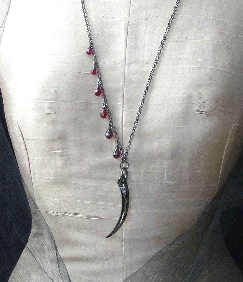 Vampire Gothic Vampire Fangs Goth Jewelry Twilight Dark - Etsy