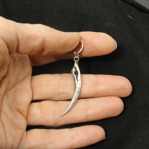 Gothic Jewelry Single Fang Earring Fang Drop Earring Hoop - Etsy