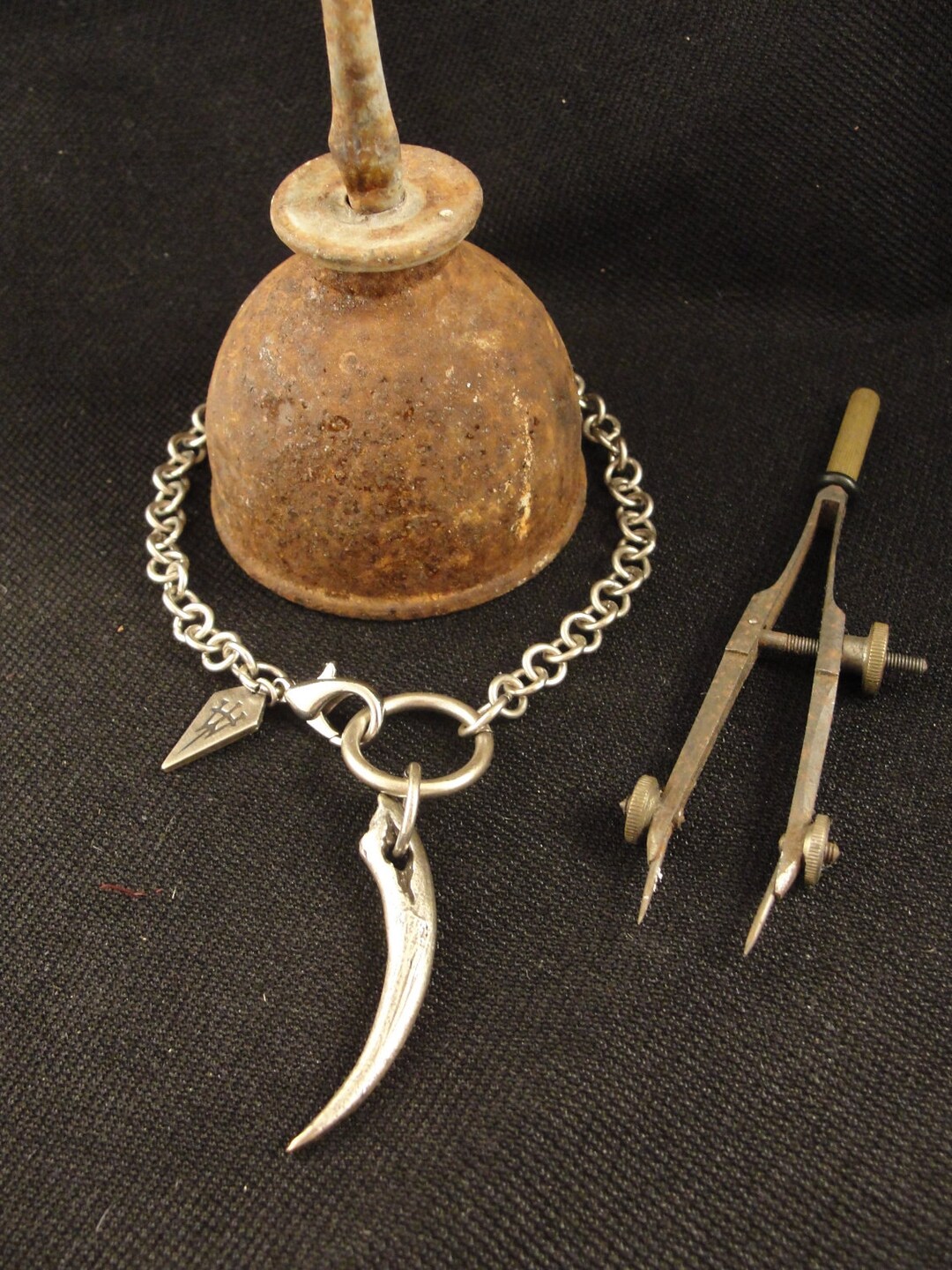 Vampire, Fang Jewelry, Gothic Jewelry,fang Bracelet, Goth Jewelry ...