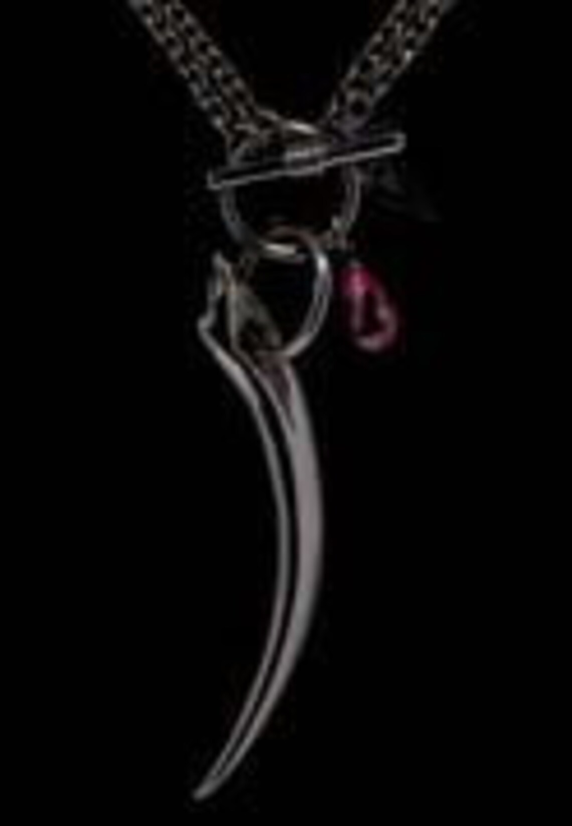 Fang Necklace, Gothic Jewelry, Vampire, Vampire Fang Necklace, Vampire ...