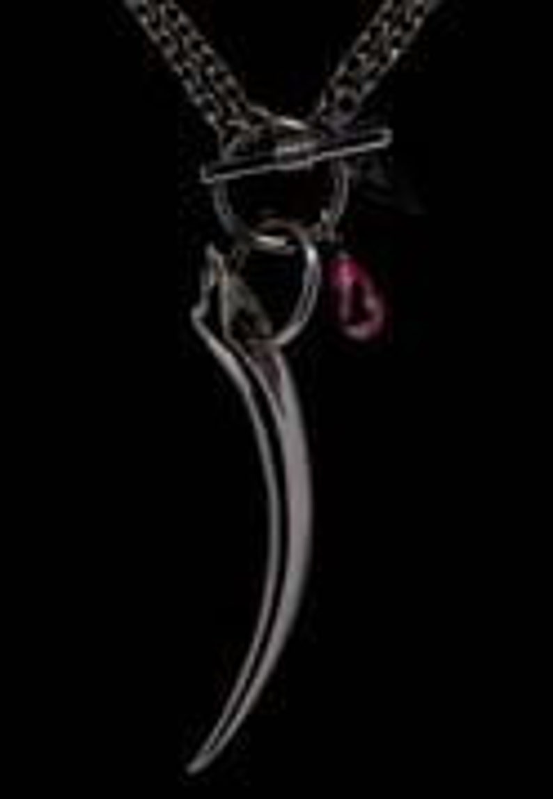 Fang Necklace Gothic Jewelry Vampire Vampire Fang Necklace | Etsy