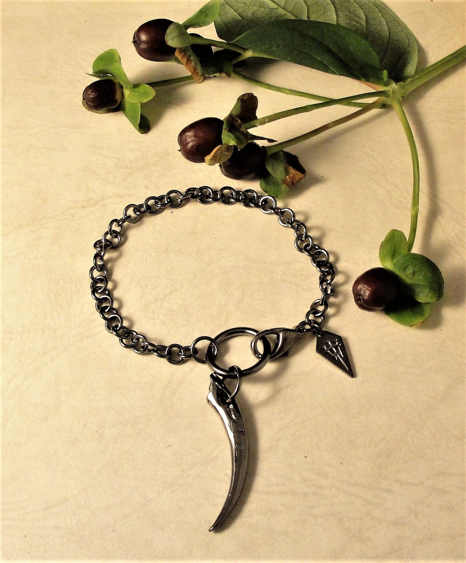Vampire Bracelet Bracelet Vampire Wedding Gothic Vampire - Etsy