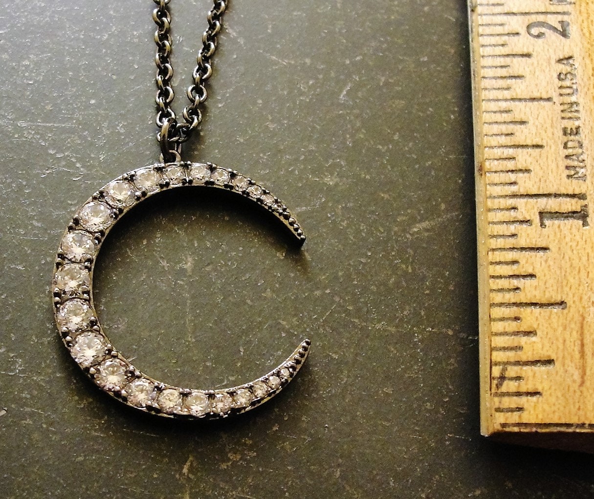 Moon Jewelry Moon Necklace Moon Pendant Crescent Moon | Etsy